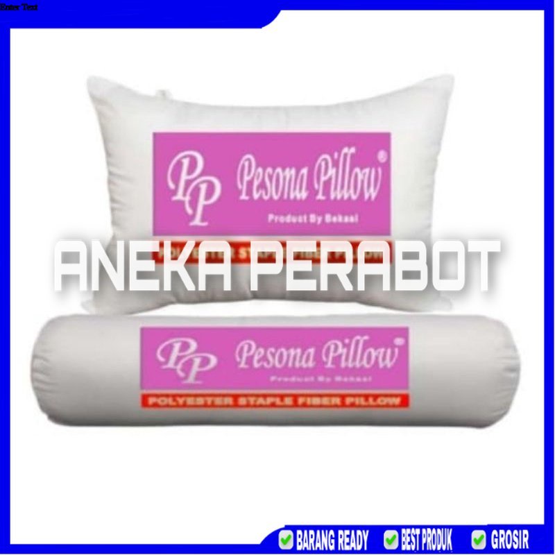 Jual (AP)Bantal Guling Bantal tidur bantal kepala PESONA isi silikon ...