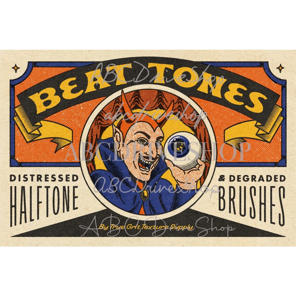 Jual Procreate Brush - Beat Tones Distressed & Degraded Brushes ...