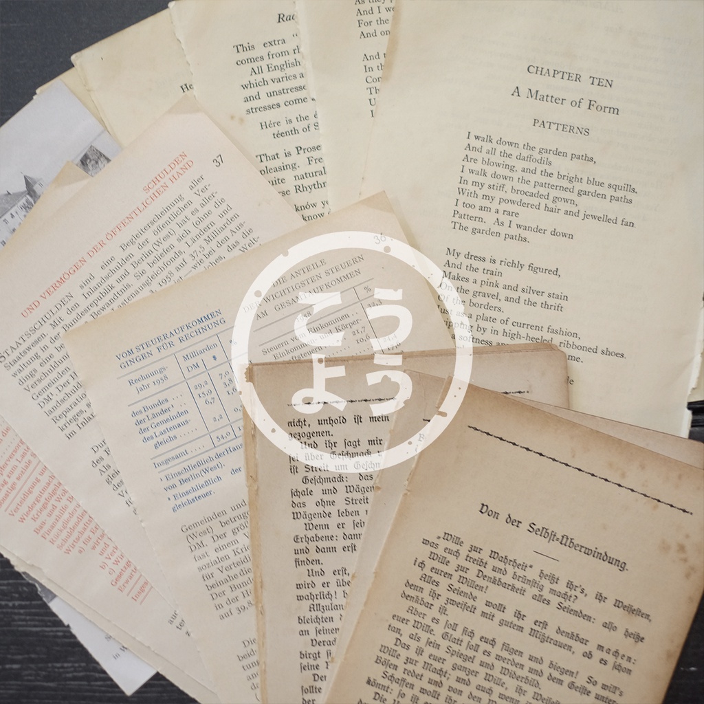 Jual Vintage Old Paper Journal Set (Pack I) | Shopee Indonesia