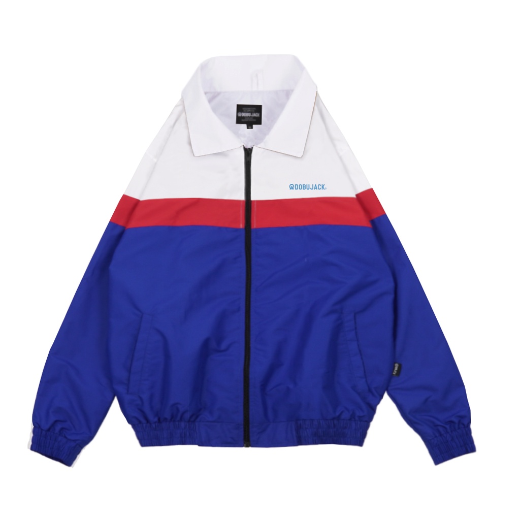 Jual Dobujack Tracktop Suit Jacket Groot Blue Red | Shopee Indonesia