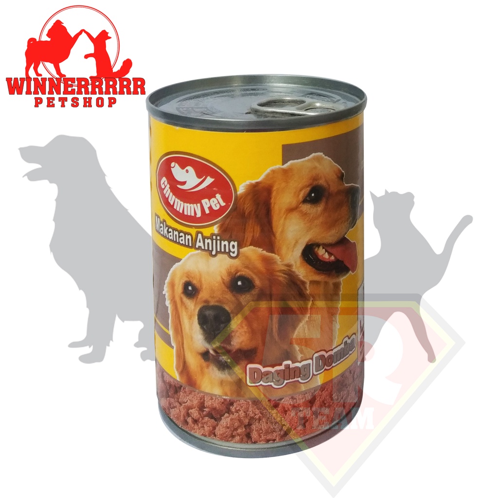 Jual Chummy Pet Kaleng Satuan 375 g/Makanan Anjing Basah Kaleng/Chummy ...