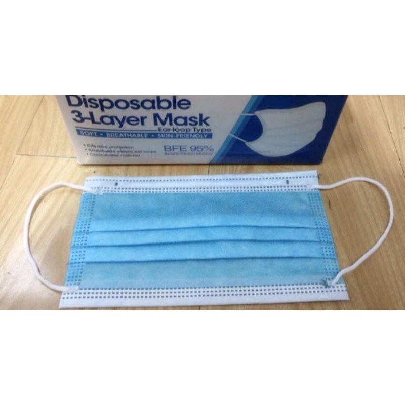 Jual masker earloop / masker 3 layer / masker debu / masker penutup ...