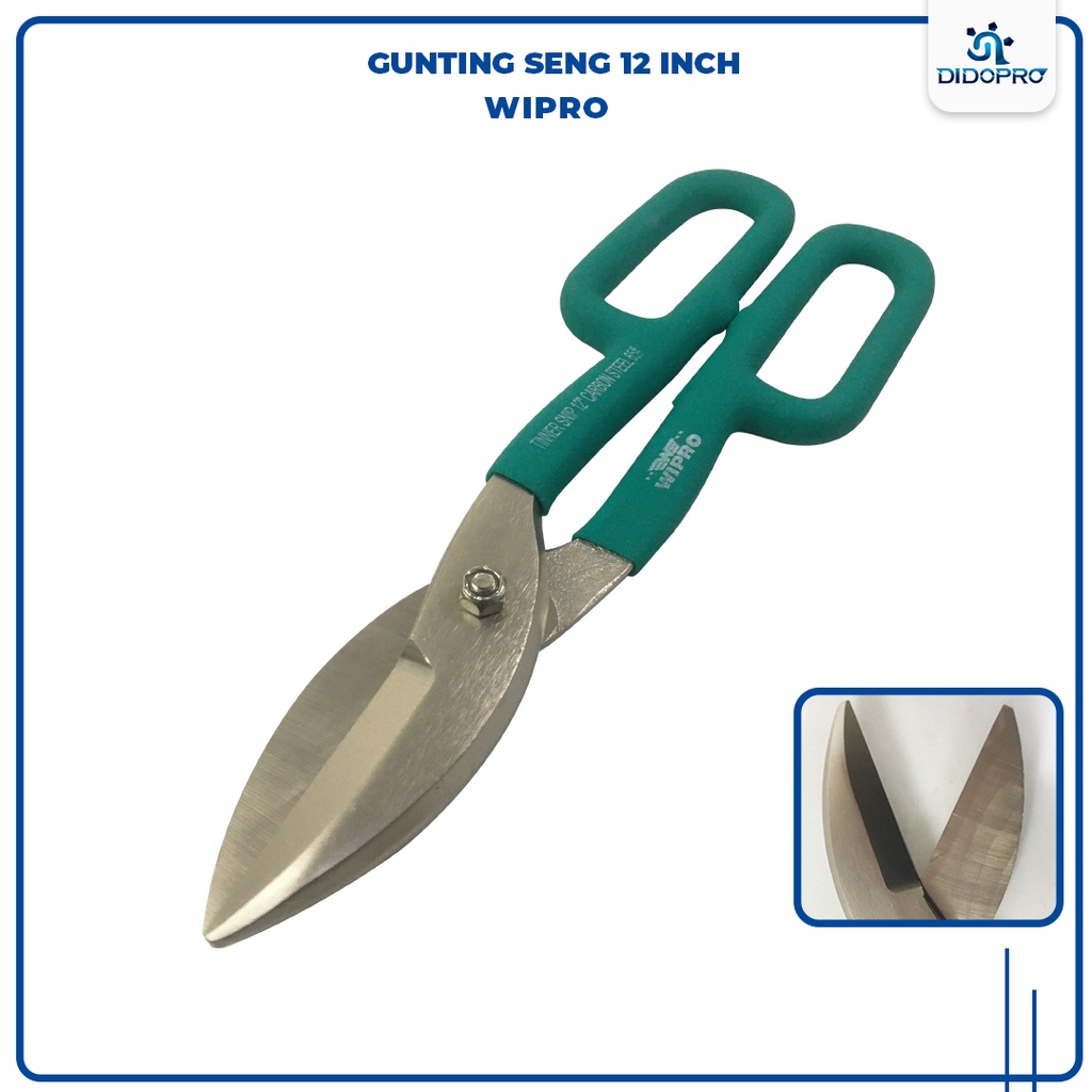 Jual Gunting Seng / Gunting Baja Ringan / Gunting Besi Kawat 12" WIPRO ...
