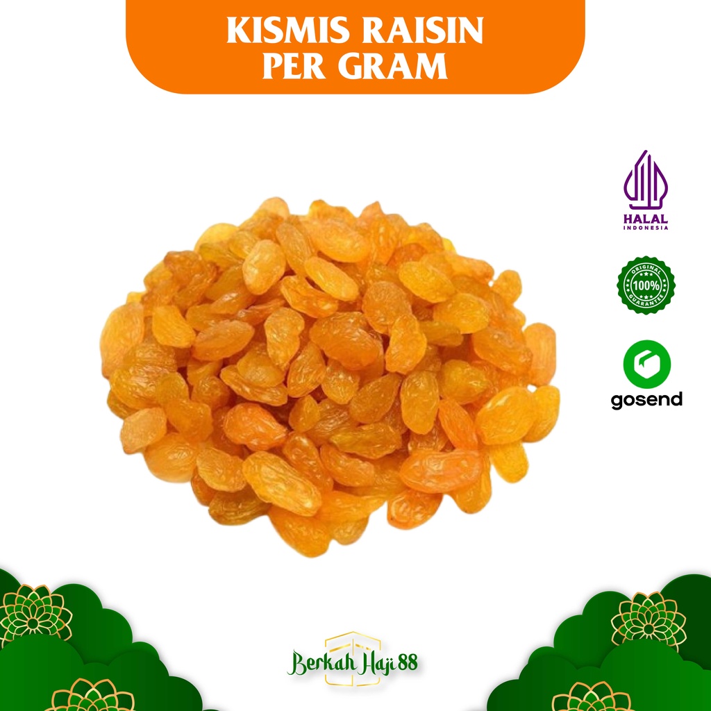 Jual Kismis Asam Manis Original 1 Kg√ Kismis Golden Raisin Grosir √ ...