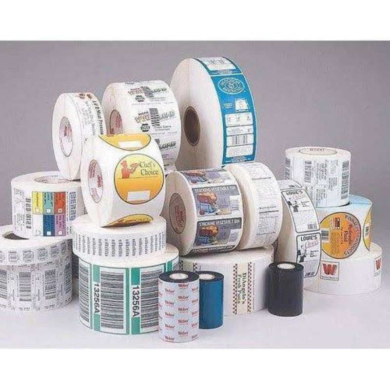 Jual CUSTOM STICKER LABEL ROLL / SHEET | Shopee Indonesia