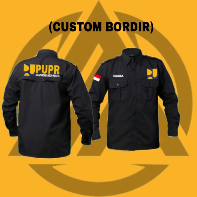 Jual KEMEJA PDL PUPR SIGAP MEMBANGUN NEGERI//KEMEJA TERBARU PUPR ...