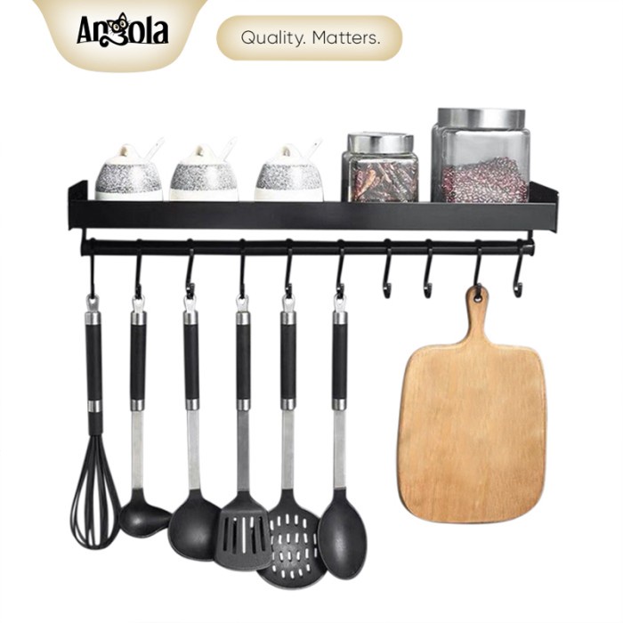 Jual Rak Dapur Rak Dinding Dapur E23 Rak Bumbu Gantung Serbaguna Rak ...