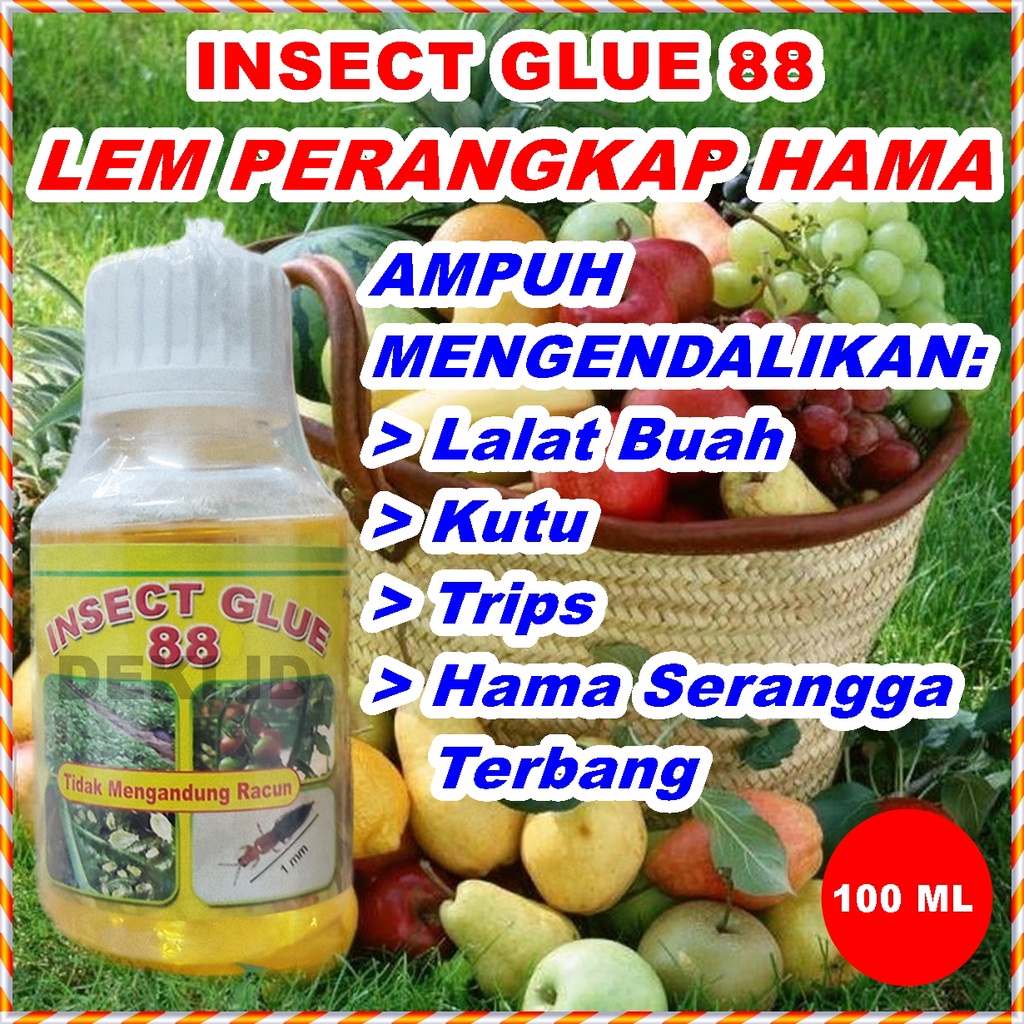 Jual Insect Glue 88 Lem Lalat Buah Serangga Terbang Perangkap Hama Kutu ...