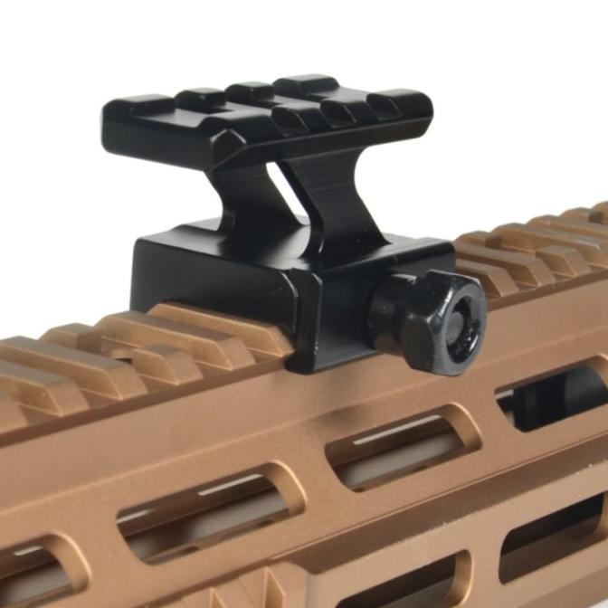 Jual TACTICAL RISER SCOPE MOUNT PICATINNY RAIL QUICK RELEASE QR ...