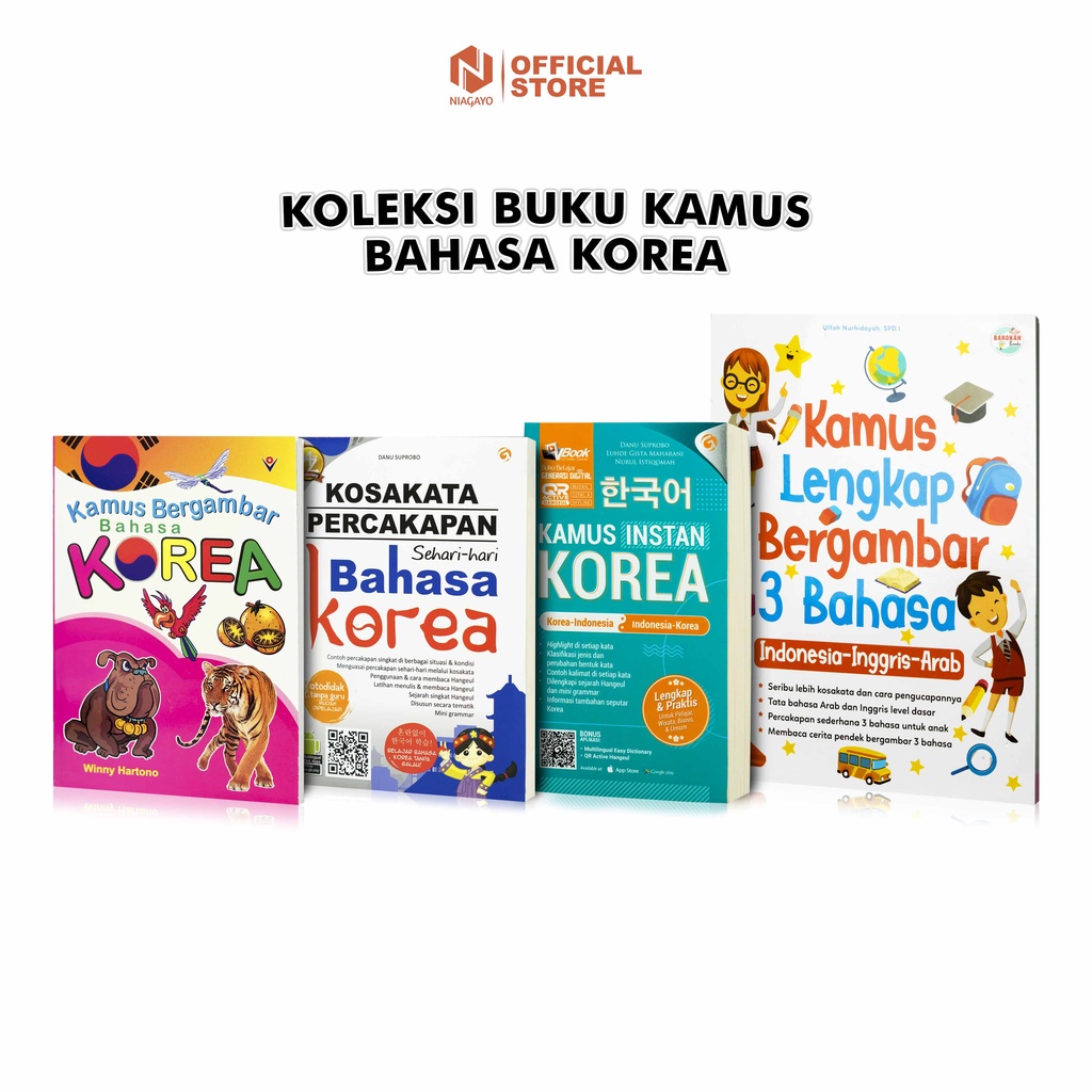 Jual Buku Kamus Bahasa Korea : Kamus Bergambar Bahasa Korea Dan Kosakata Percakapan Bahasa Korea ...