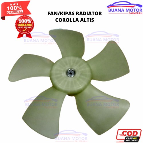 Jual Fan Kipas Radiator Corolla Altis 2002-2007 Original 16361-0D060 ...