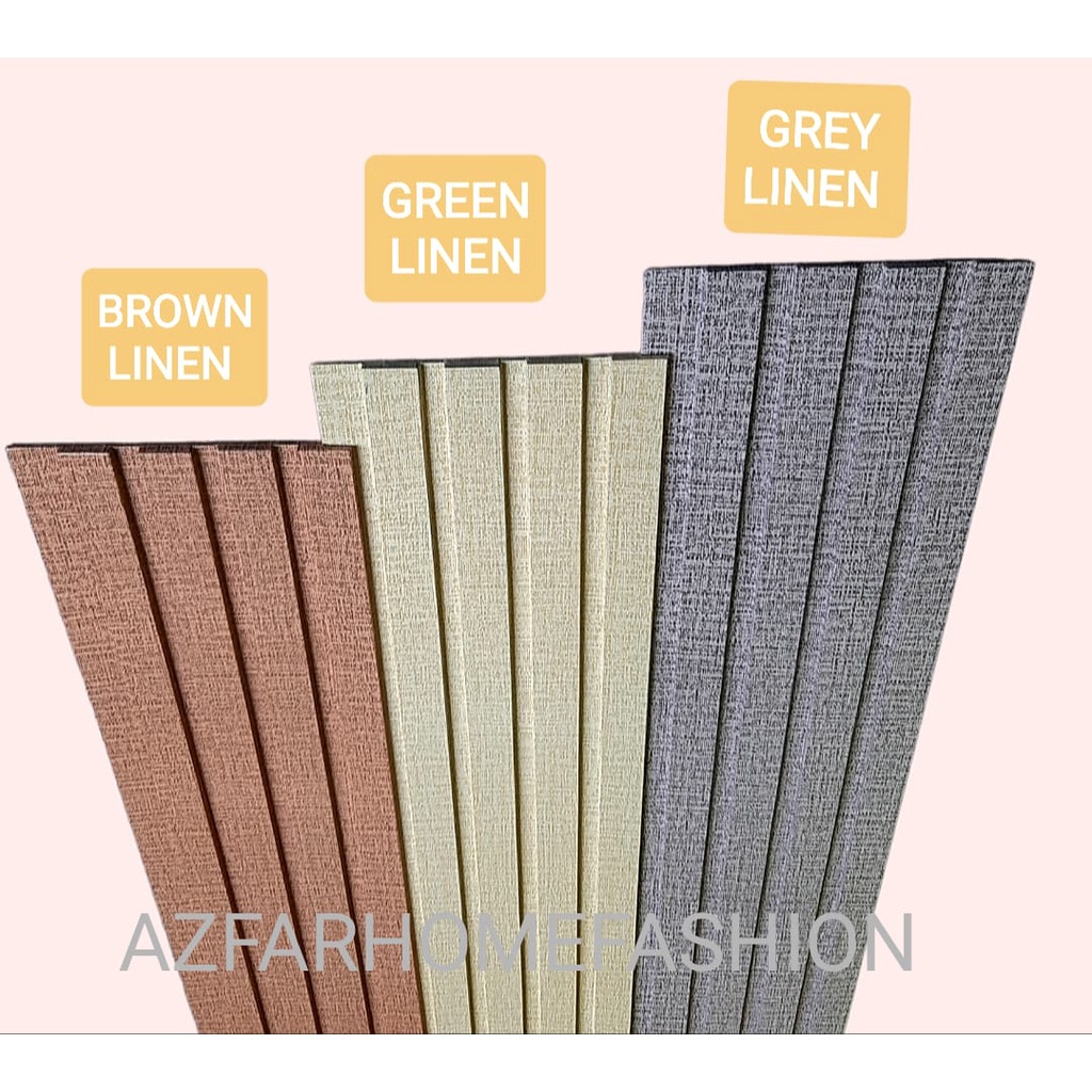 Jual Wallpanel panell dinding bahan plywood lebar 19cm panjang 100cm ...