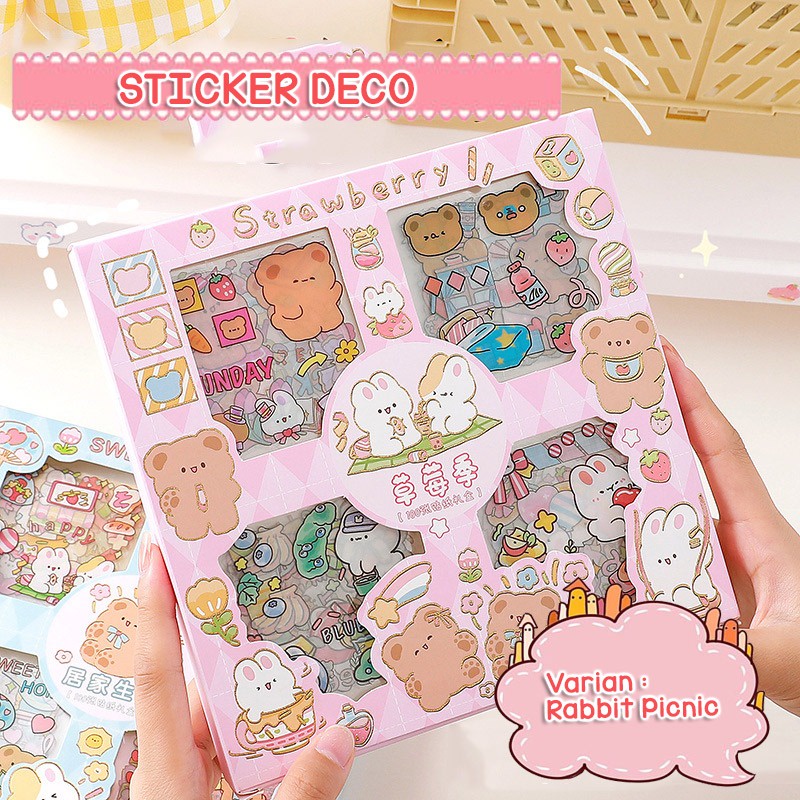 Jual LUCKY CAT - STIKER MOMO ISI 100 MASU | NINI STIKER | | STIKER ...