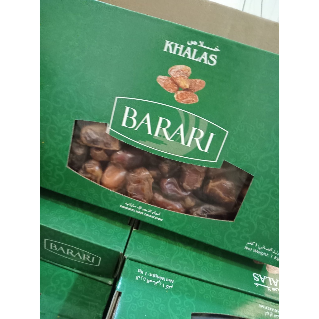 Jual Khalas BARARI 1kgx8 ( / karton) | Shopee Indonesia