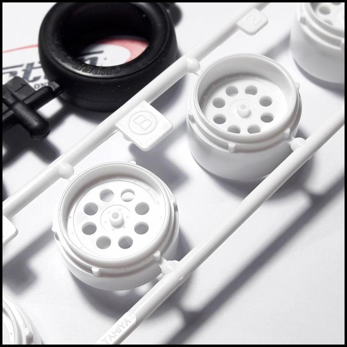 Jual Velg Small Racing Wheels Slick Tires Dash Emperor Type 3 Tamiya ...