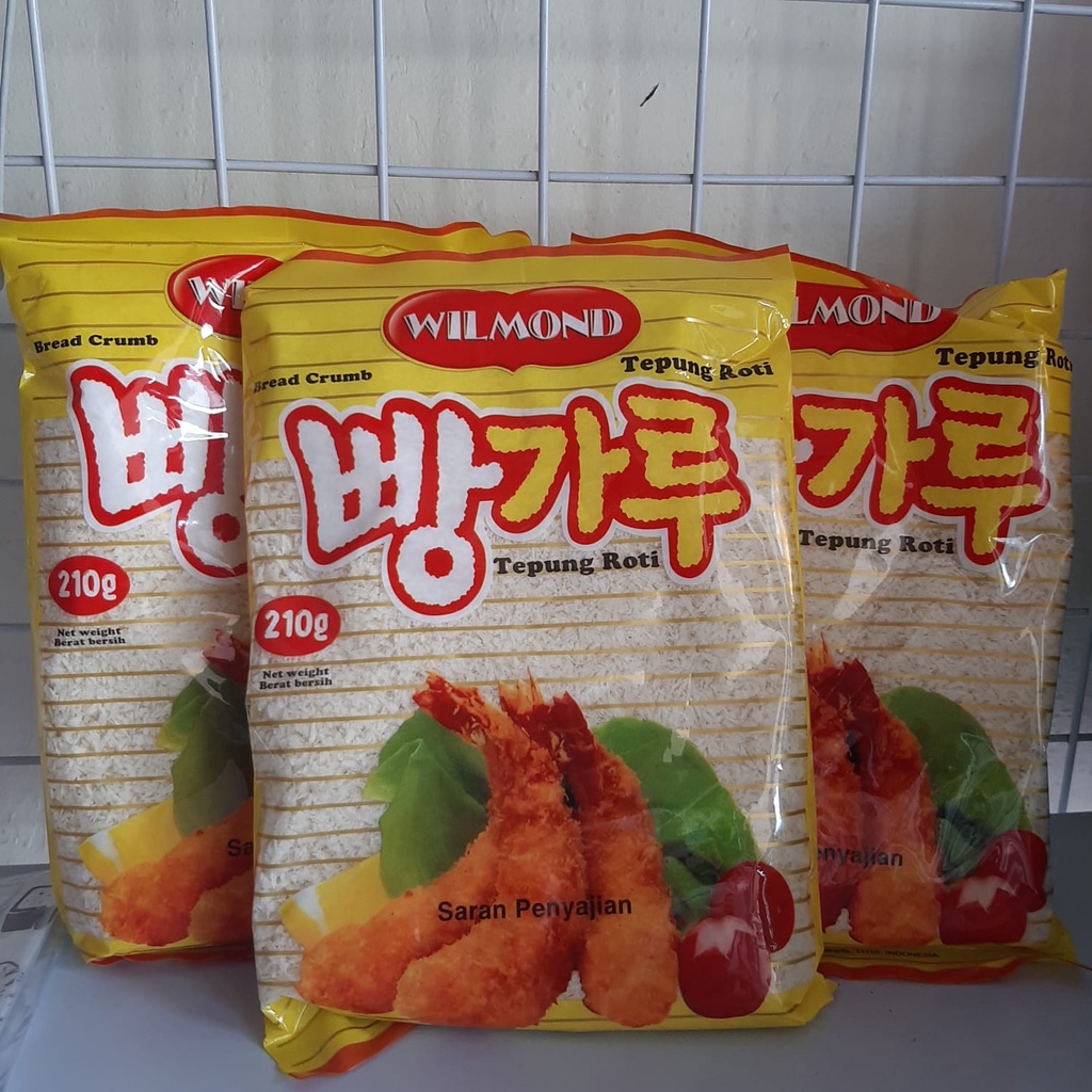 Jual Wilmond bread crumb tepung roti 210gr | Shopee Indonesia