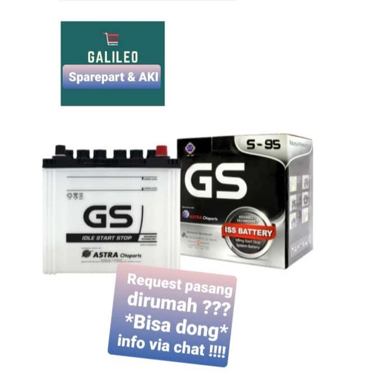 Jual Aki kering mobil Alphard, Vellfire GS ASTRA S95 72AH/12V IDLING STOP SYSTEM | Shopee Indonesia