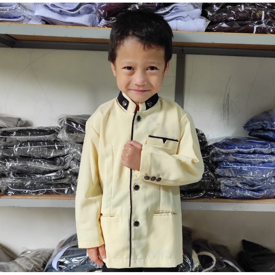 Jual Jasko Atasan Anak Lis Baju Anak Pesantren Koko Anak Pondok Jas ...