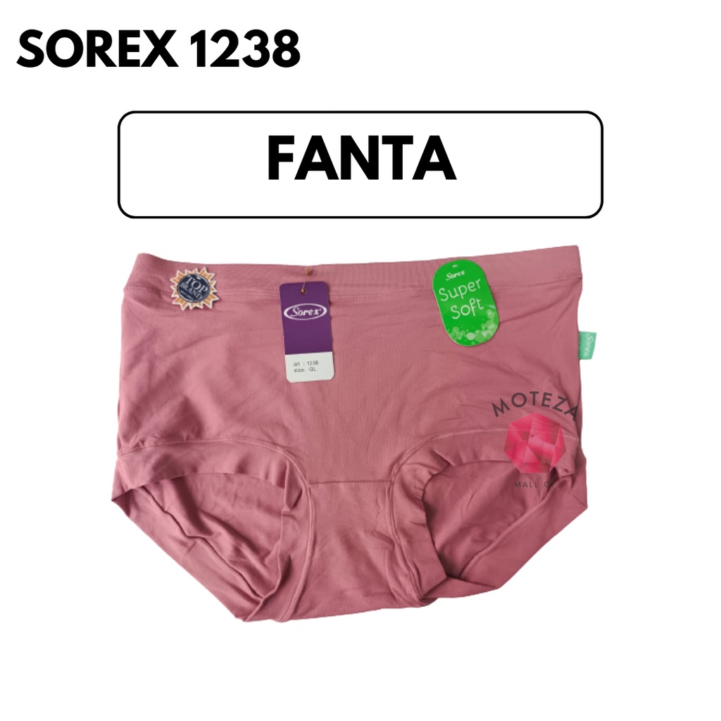 Jual Sorex CD 1238 Celana Dalam Wanita - Maxi Panty Super Soft - M L XL XXL | BISA PILIH WARNA ...
