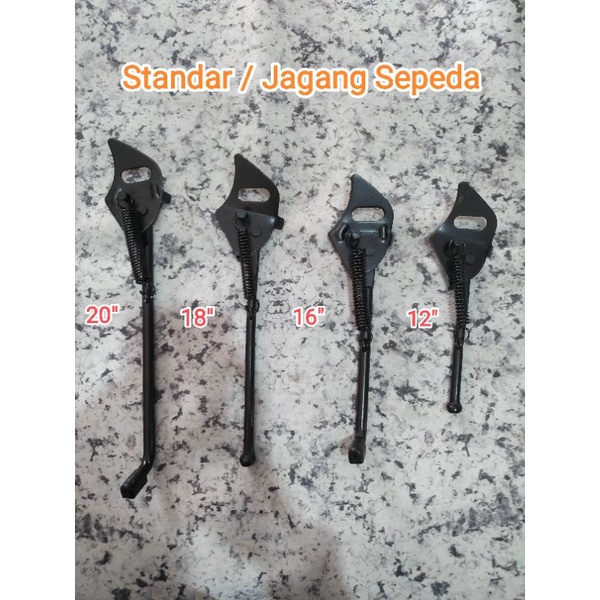 Jual Standar Jagang Sepeda 12 16 18 20 Lipat BMX Mini. Hitam | Shopee ...