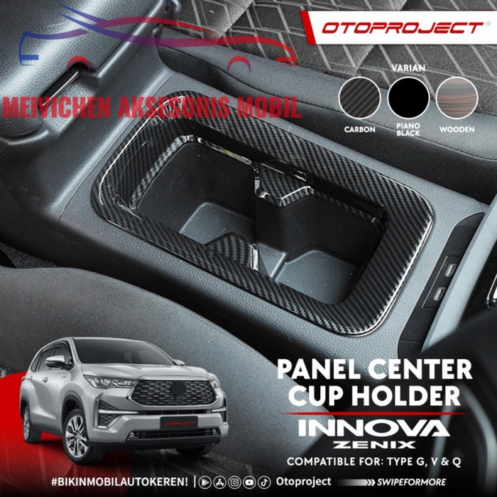 Jual Otoproject - Panel Cup Holder Innova Zenix - Plugnplay | Shopee ...