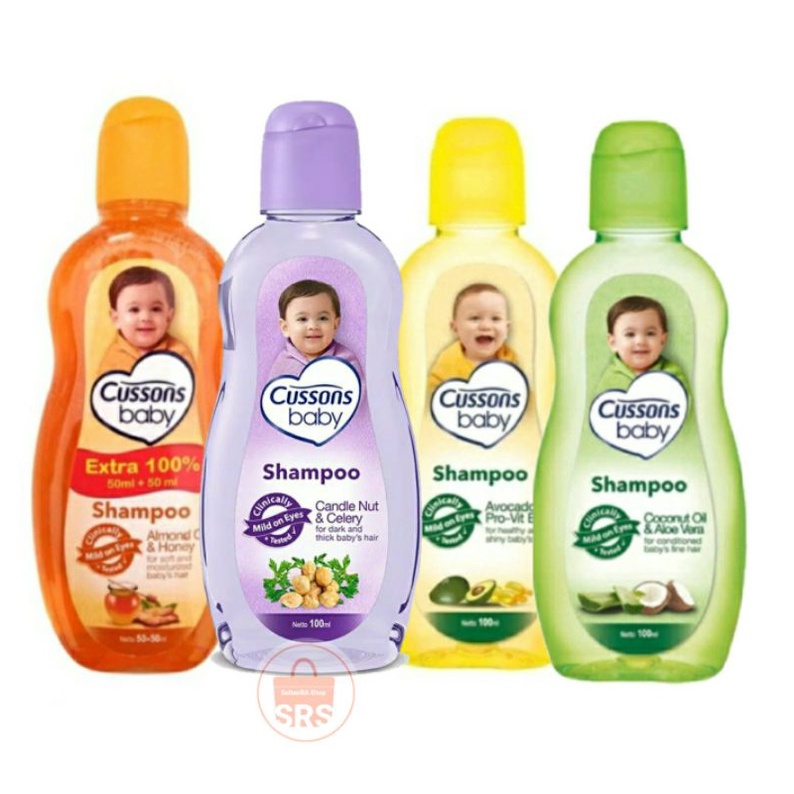 Jual Cussons Baby Shampo Extra 100% 200ml /100 ml Candle Nut & Celery ...