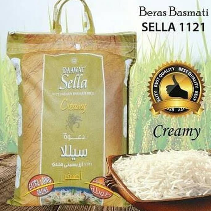 Jual beras basmati arab/india daawat sella 5 kg (repack) | Shopee Indonesia