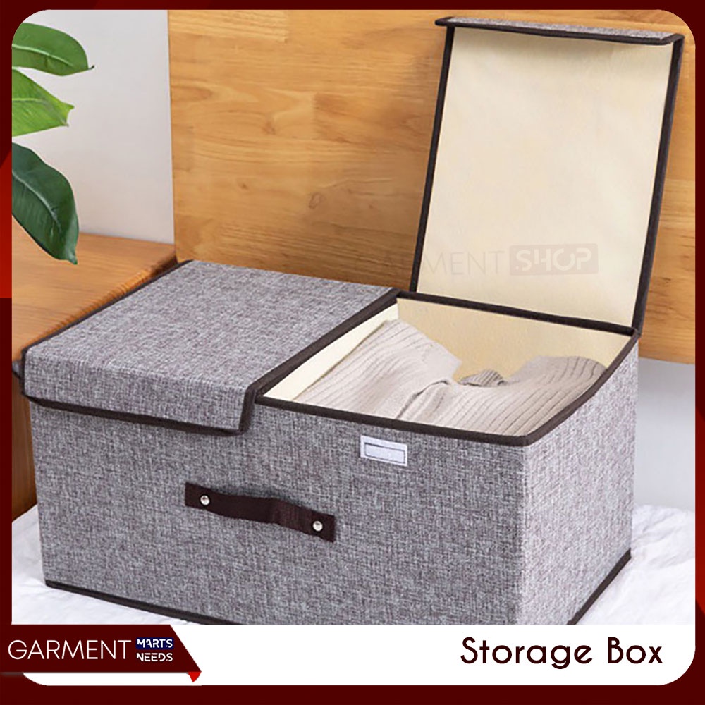 Jual Storage Box Organizer Kotak Tempat Penyimpanan Baju Mainan 2in1 ...