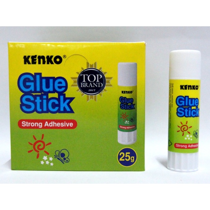 Jual KENKO lem stick / glue stick 25 gram isi 12 pcs | Shopee Indonesia