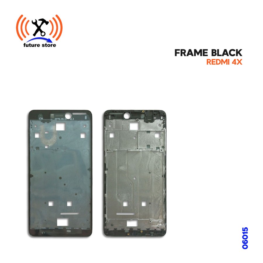 Jual Frame - Bingkai - Tulang Tengah - Frame LCD Redmi Note 4X Black ...
