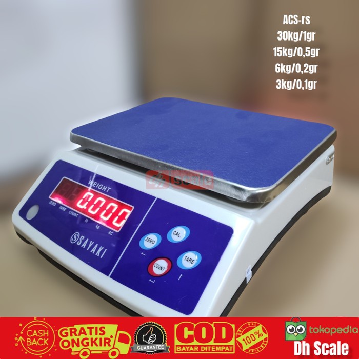 Jual Pengukur Timbangan Walet, Digital, Sayaki, Sonic Acs-Rs Cap 3 - 30 Kg | Shopee Indonesia