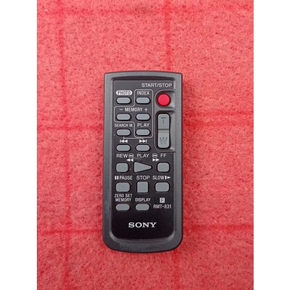 Jual REMOT VIDEO CAMERA SONY RMT-831 ORIGINAL | Shopee Indonesia