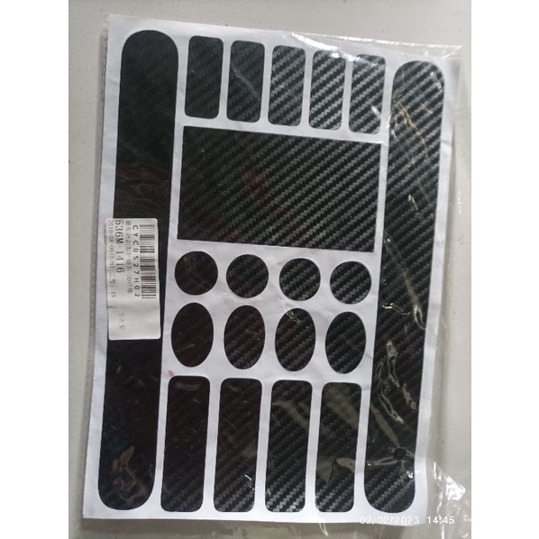 Jual stiker pelindung frame sepeda motif carbon | Shopee Indonesia