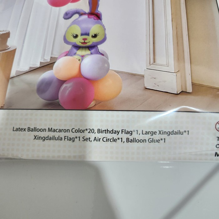 Jual Standing Tiang Dekorasi Balon Bulat / Standing Balon Bunny J-799 ...