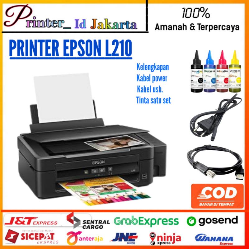 Jual Printer Epson L210 Print Scan Copy Siap Pakai | Shopee Indonesia