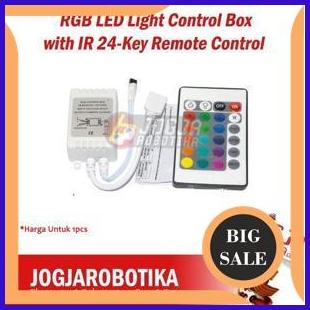 Jual perkakas RGB LED Light Control Box with IR 24-Key Remote Control ...