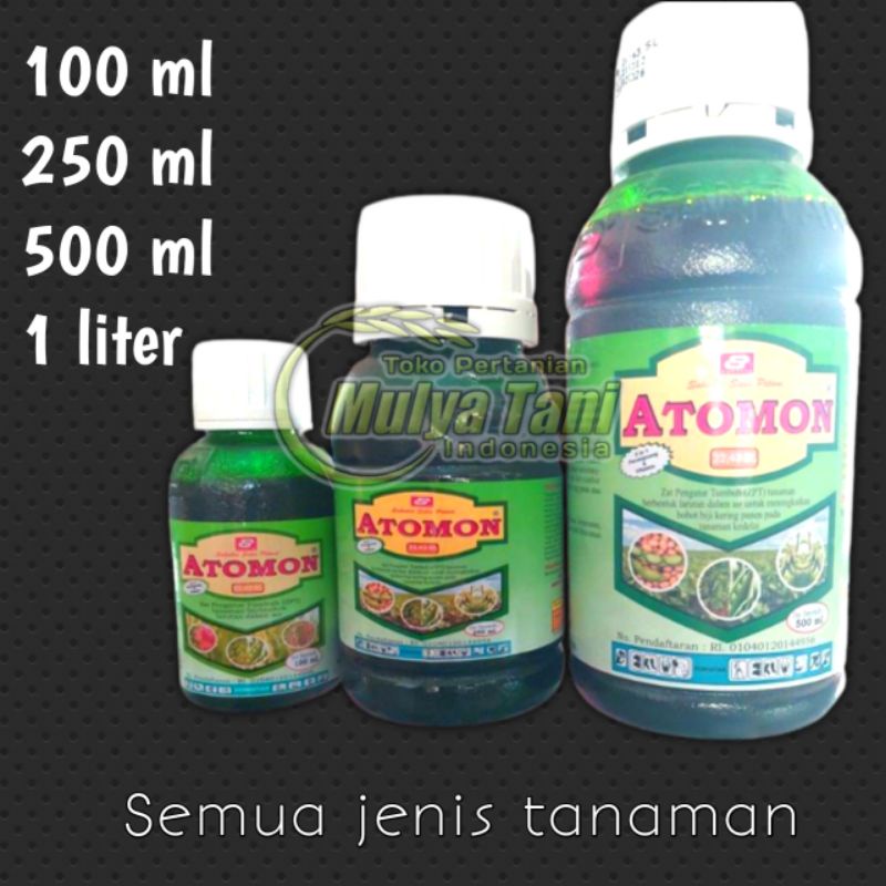 Jual Atomon Zat Pengatur Tumbuh Tanaman 100ml 250 ml 500 m 1 ltl ...