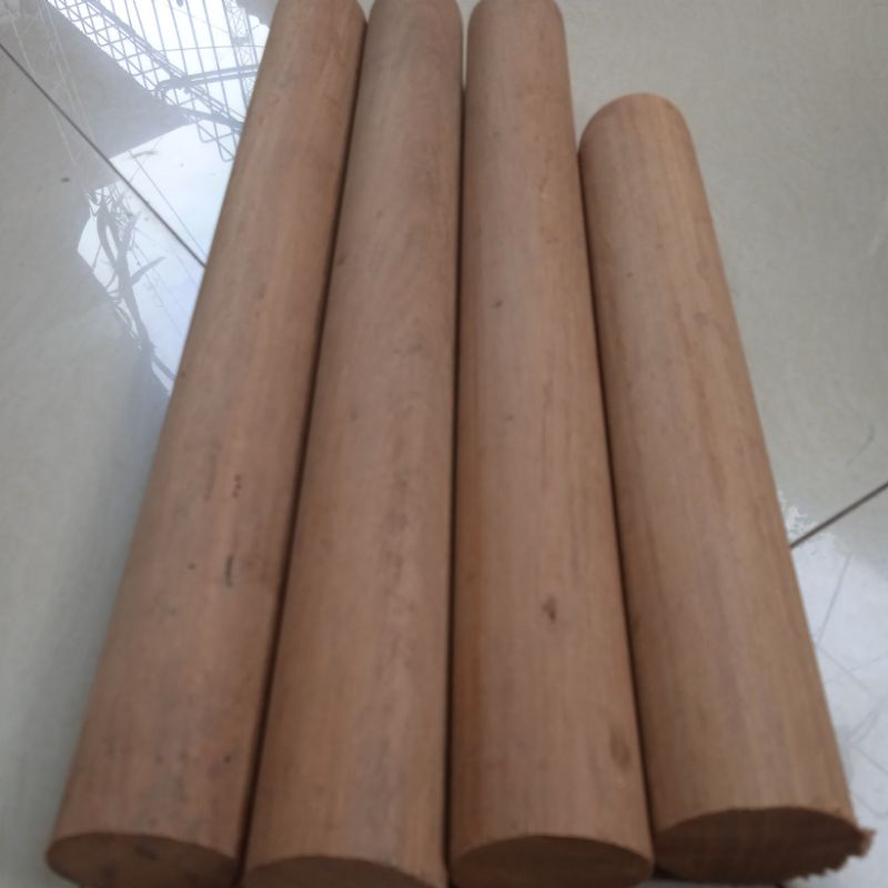 Jual kayu jati bulat kering dan keras panjang 35x4 cm | Shopee Indonesia