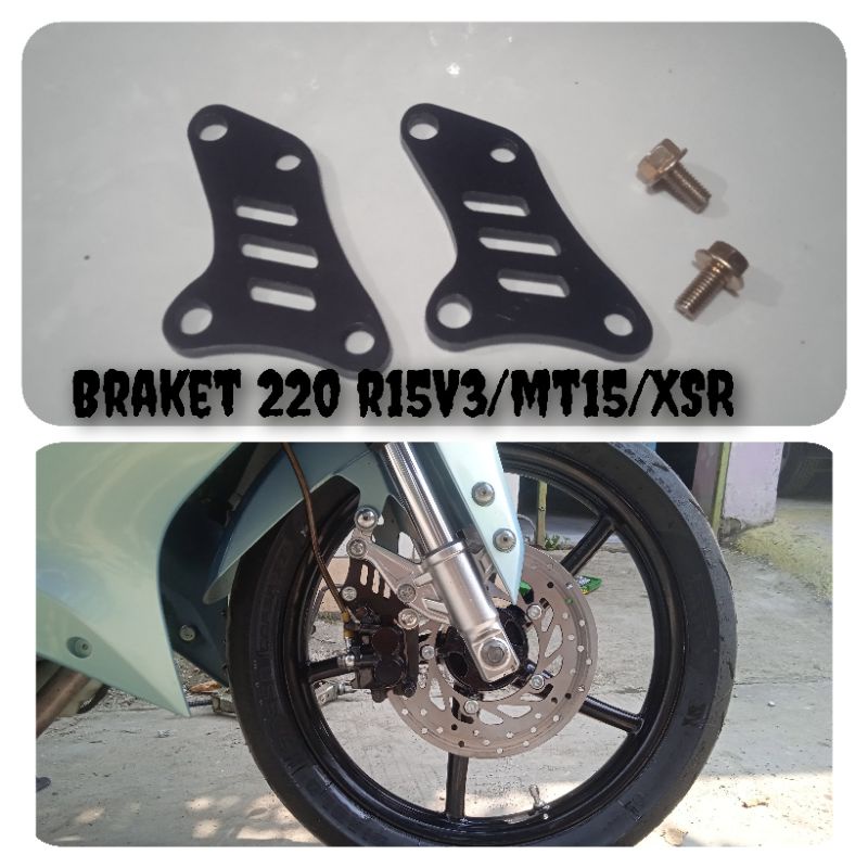 Jual Braket Kaliper R15V3/mT15/XSR/mt15 | Shopee Indonesia