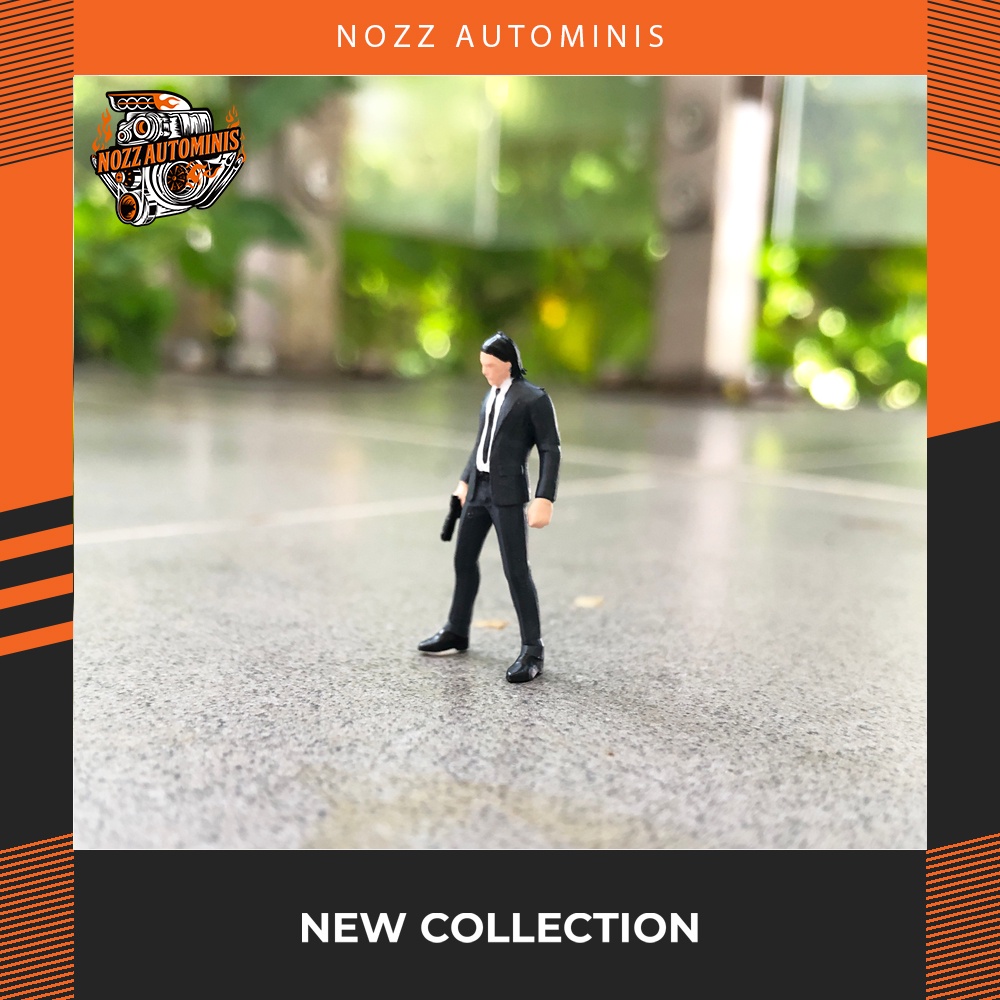 Jual Figure Diorama 1:64 JOHN WICK - Painted - Hotwheels Action Figure ...