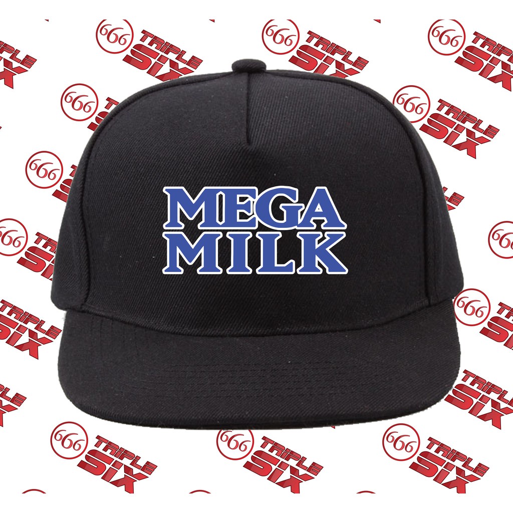 Jual Topi Snapback Cotton Anime Mega Milk Meme | Shopee Indonesia