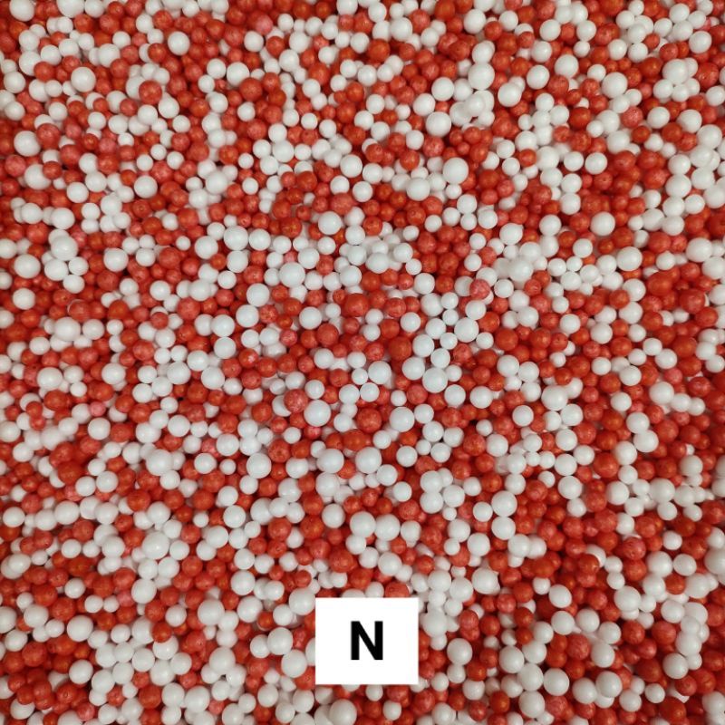 Jual STYROFOAM BUTIRAN WARNA - WARNI ISI 6 GELAS AQUA | Shopee Indonesia