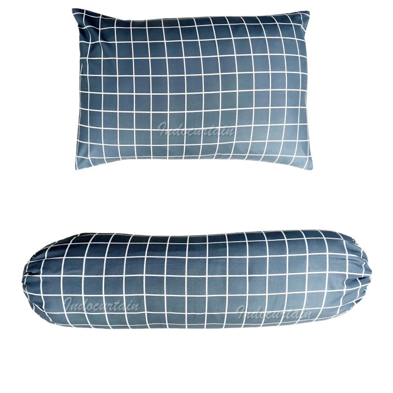 Jual SARUNG BANTAL MOTIF KOTAK KOTAK I SARUNG GULING MOTIF KOTAK KOTAK ...