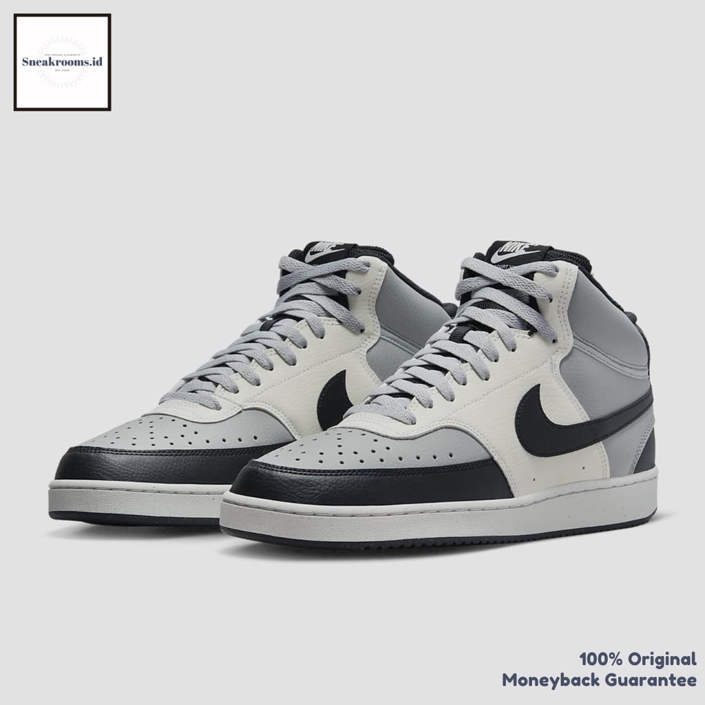 Jual Sepatu Sneakers / Nike Court Vision Mid Next Nature Light Smoke ...