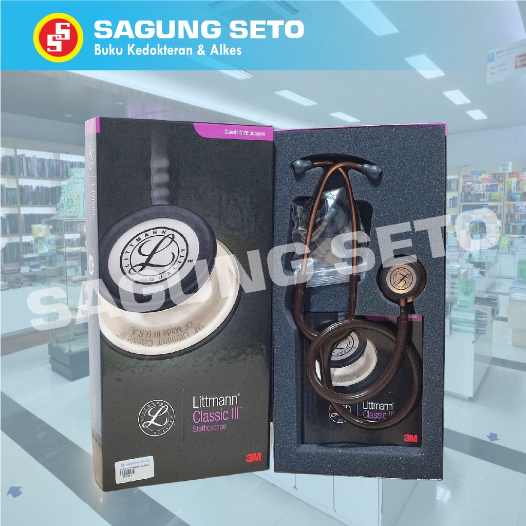 Jual STET LITTMANN CLASIC III CHOCOLATE-COPPER / STETOSKOP | Shopee ...