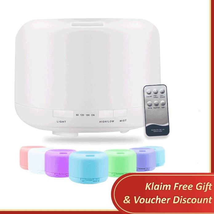 Jual ♔ ES Air Humidifier Diffuser Air Purifier Aromaterapy Essential ...