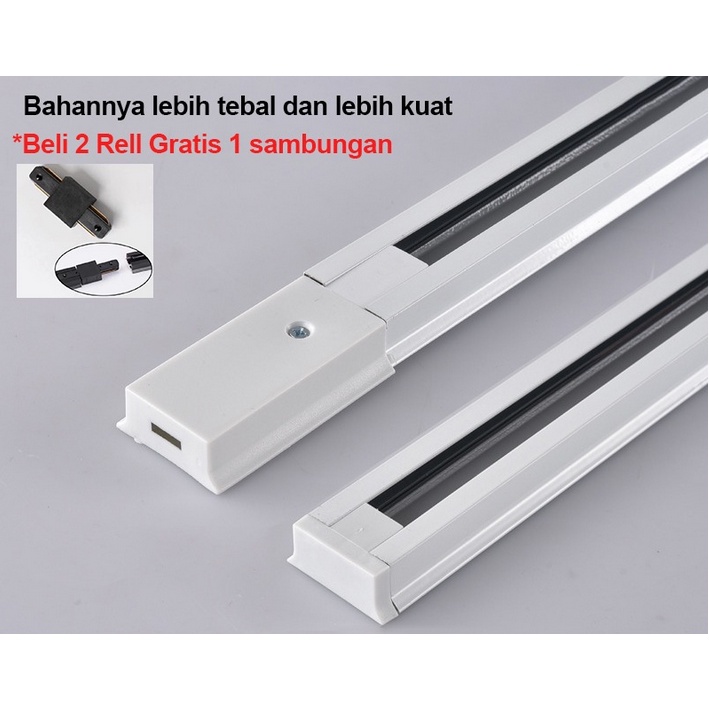 Jual Golden LED LAMPU RELL TRACK LED SOROT LAMPU SOROT TRACKLIGHT REL ...