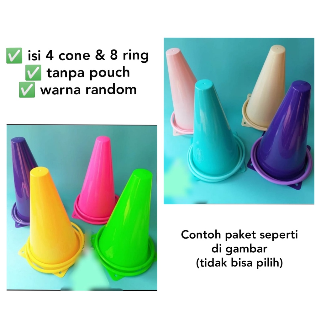 Jual Ring Toss Cone Game / Our Dream Toys/ Mainan lompat anak / Mainan ...