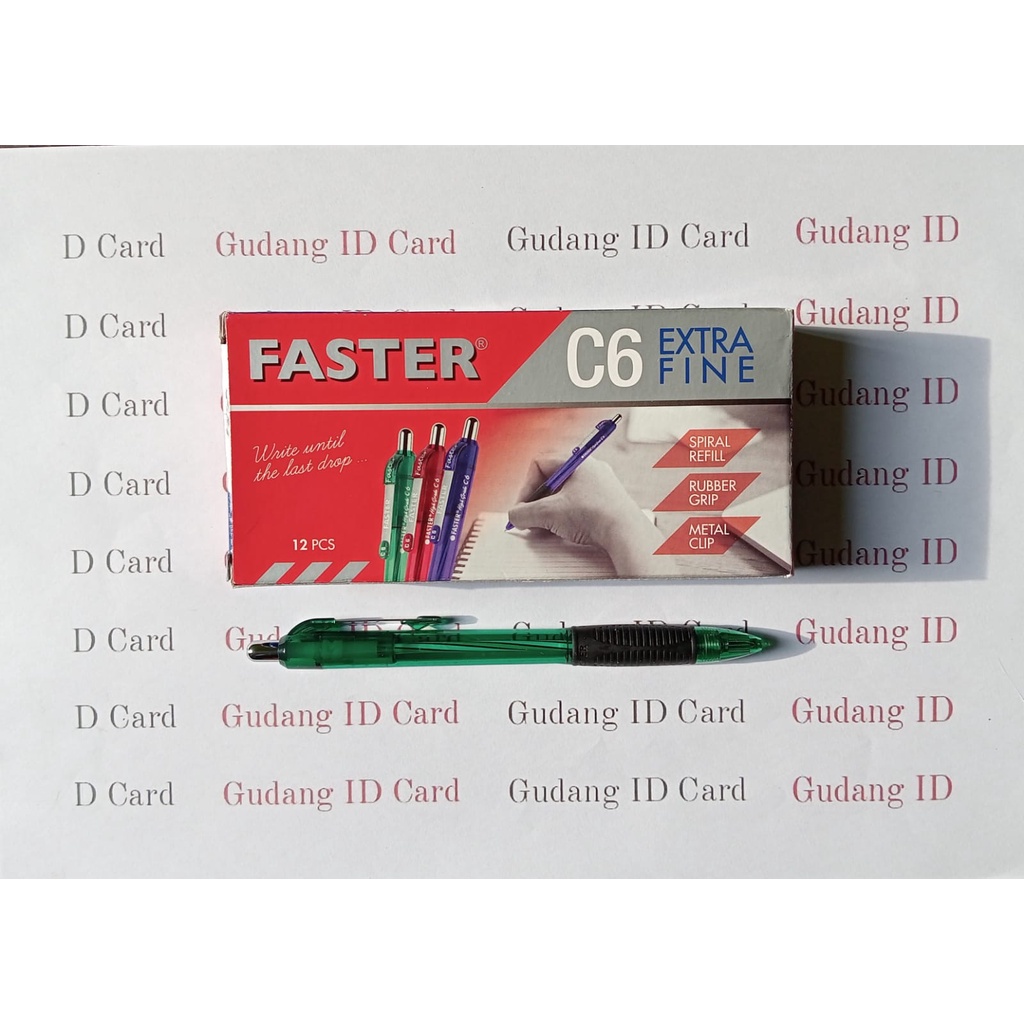 Jual Pulpen Faster C6 Extra Fine 1pcs Shopee Indonesia