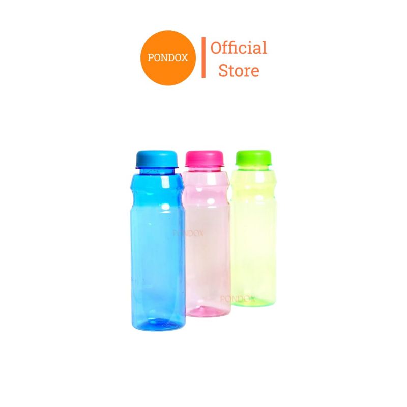 Jual Pondox Botol Minum Kulit Jeruk Viral Bulat 1000M / Water Bottle 1 ...
